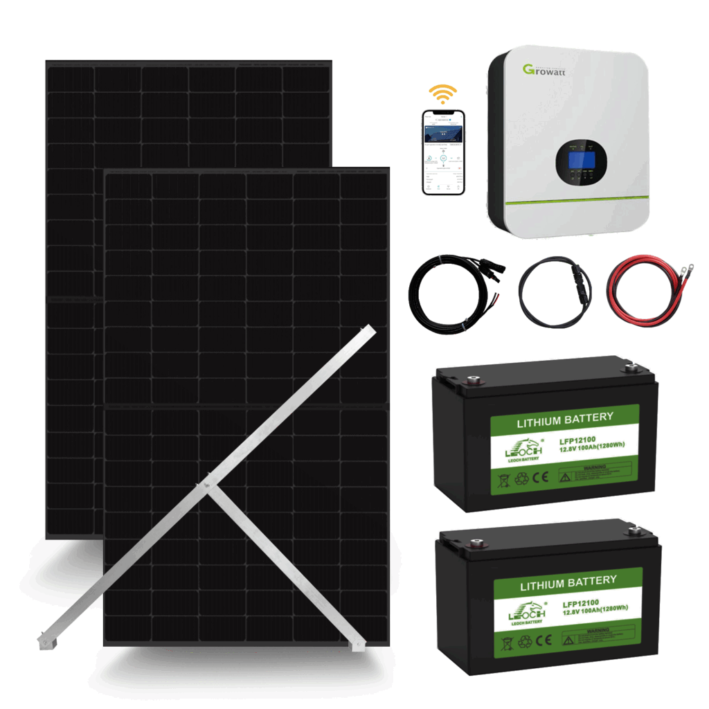 Kit Solar Off Grid 3000W MPPT | Batería de Litio - Kit Solar